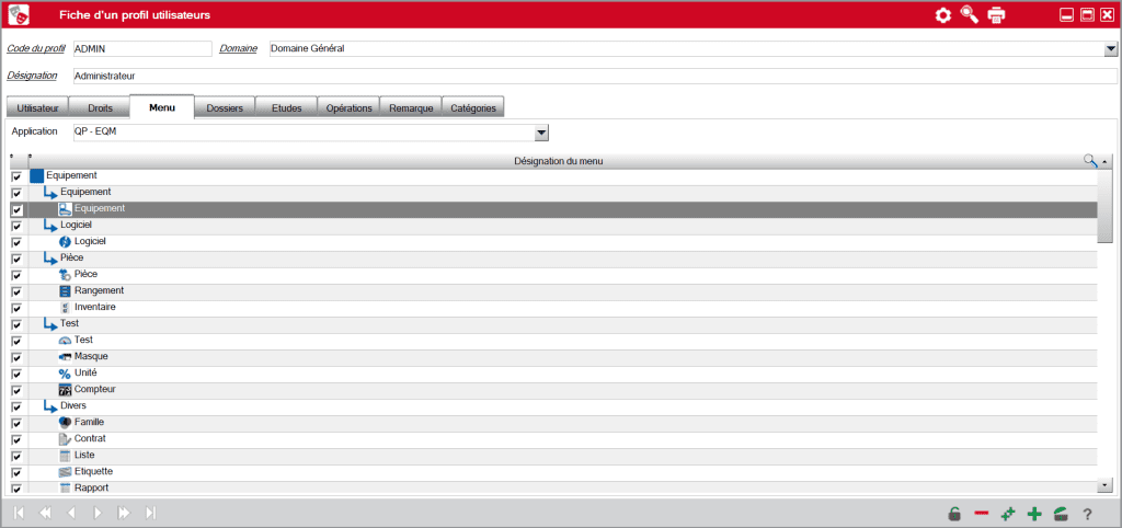 Gestion des droits utilisateurs en laboratoire ADMIN | INOKY