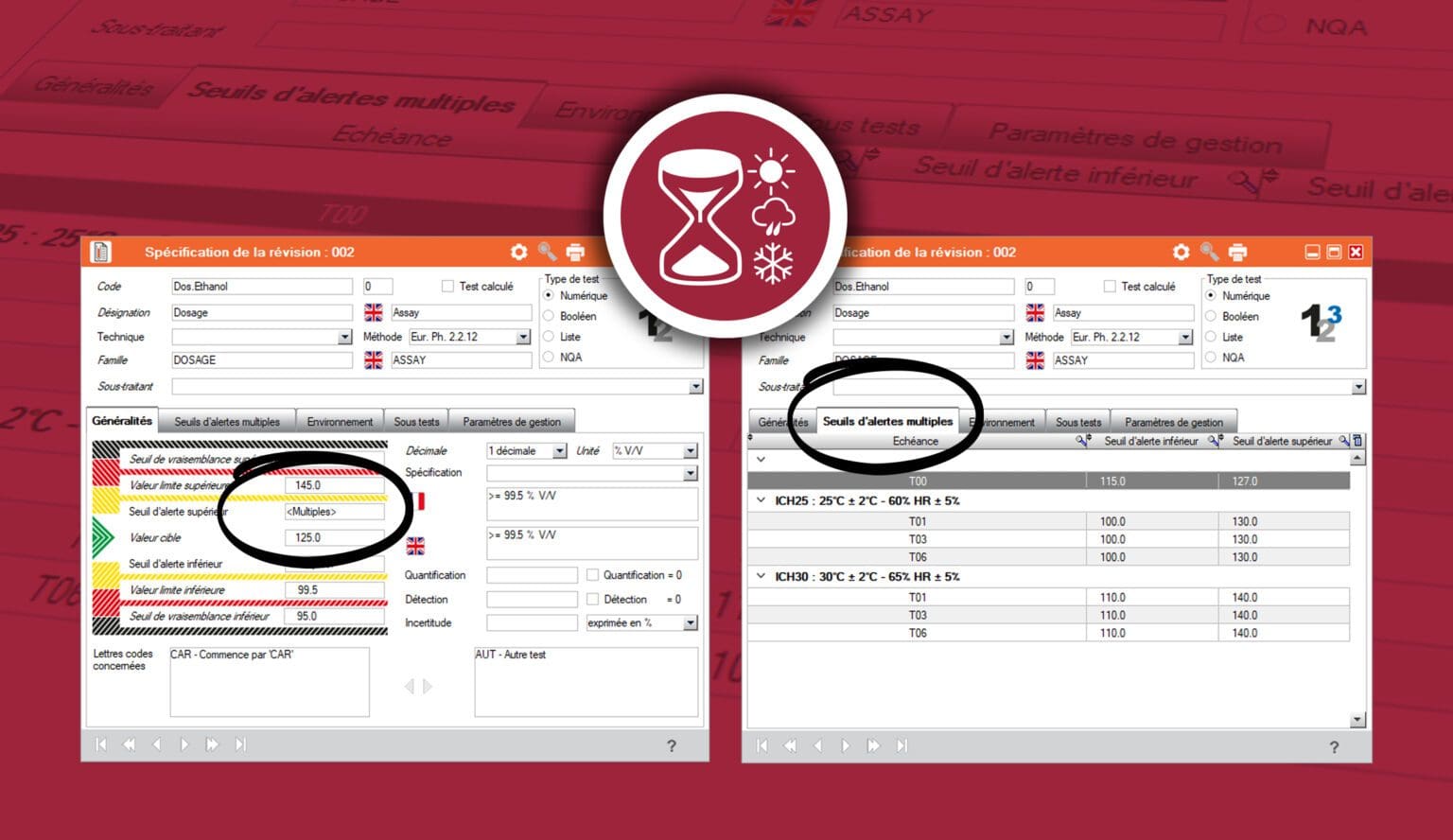 Études de stabilité : la gestion des seuils multiples | Inoky